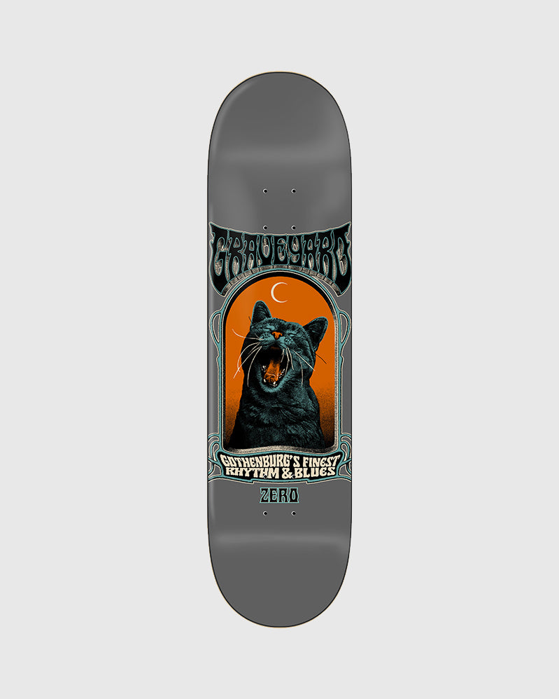 Zero Board - Graveyard Screaming Cat - 8.5" – WallStreet Skateshop